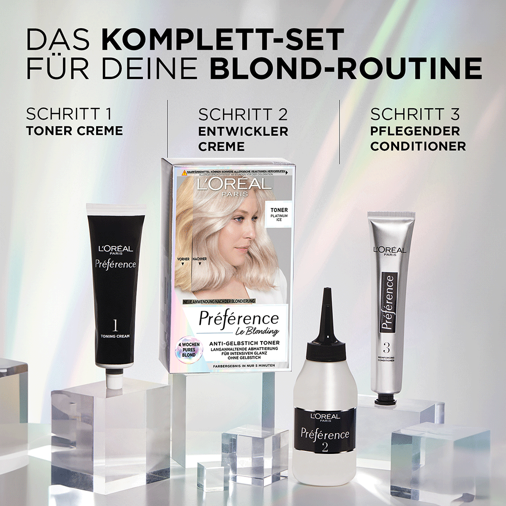 L'ORÉAL PARIS Préférence Le Blonding Toner Pearly Boost online kaufen